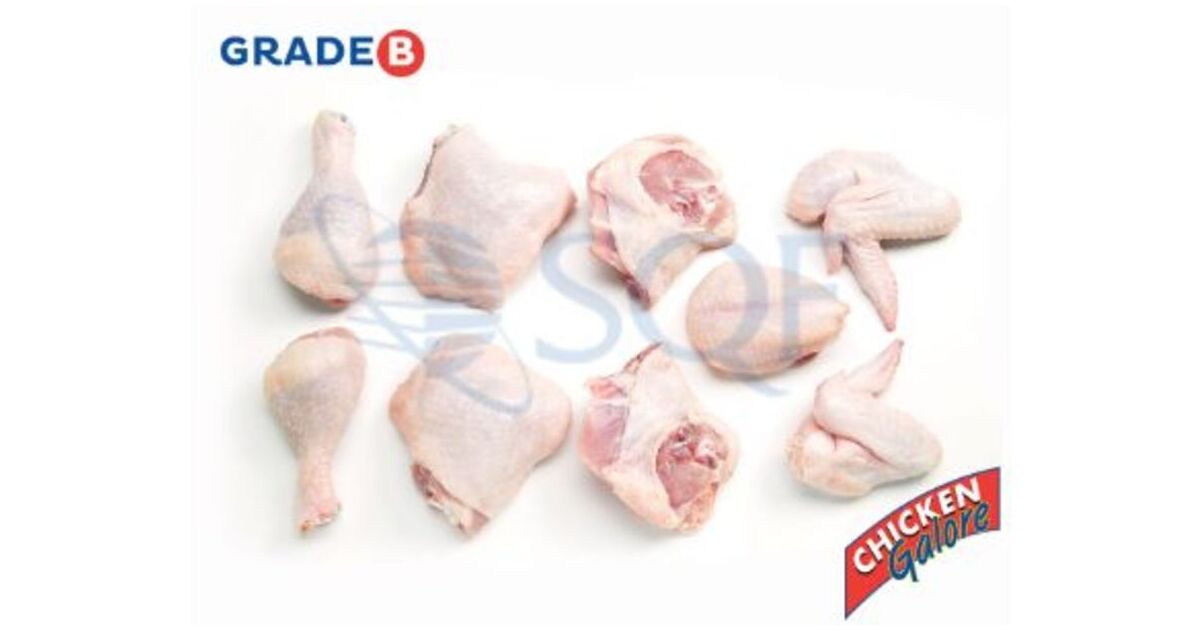 Chickmont Foods Ltd - General Frozen Grade B Chicken Large, Mixed ...
